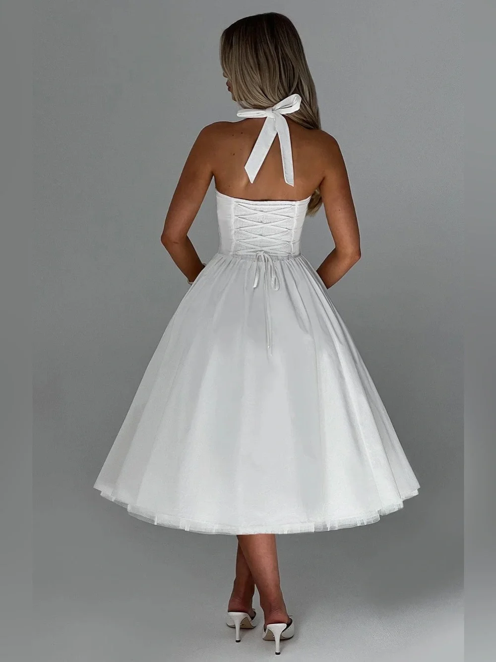 Babyboo Fashion | Dresses | Babyboo Cressida Midi Dress Ivory | Poshmark